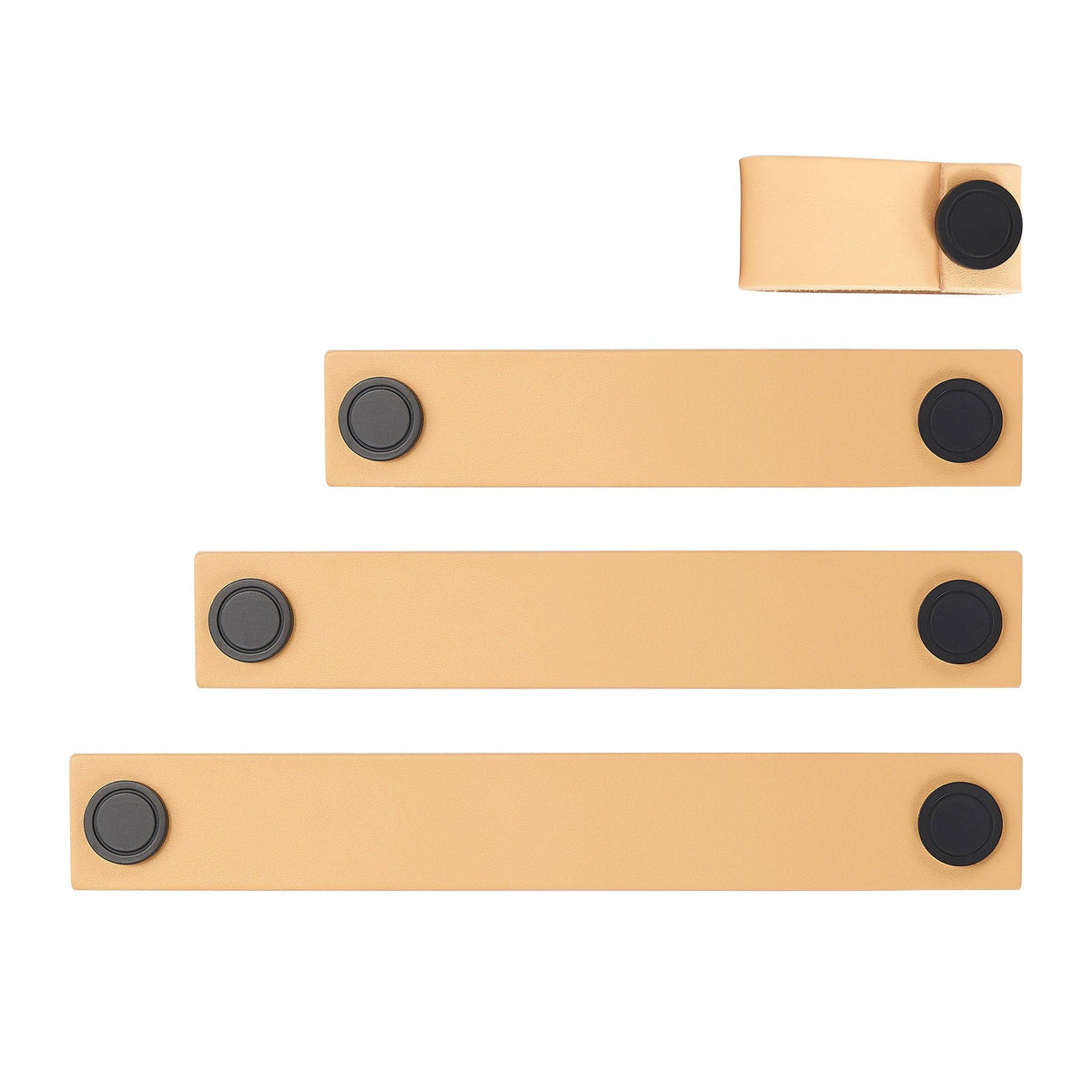 Handtag 1045-B | Läder | Beige – Decor Room